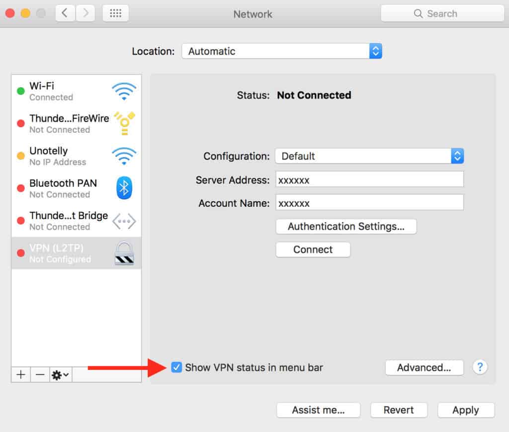 How To Share A VPN Connection On Mac