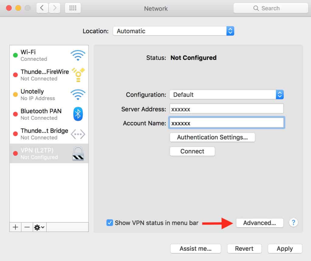 How To Share A VPN Connection On Mac