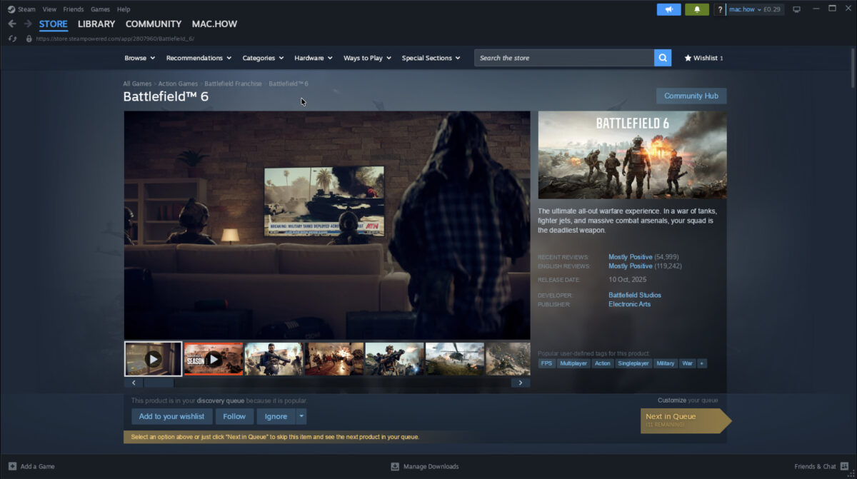 How To Play Battlefield 6 On a Mac (Using GeForce NOW or Crossover)